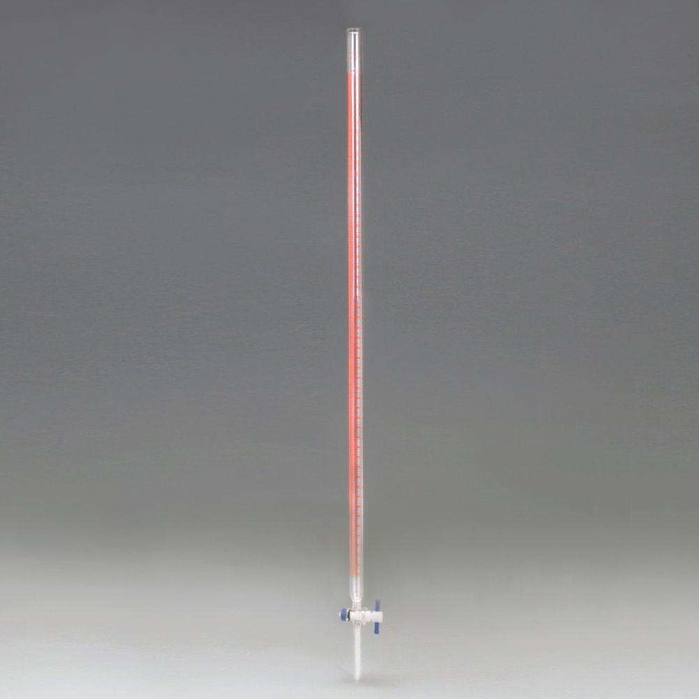 Buret, Pyrex®, Straight Stopcock with PTFE Plug, 100 x 0.2 mL ...