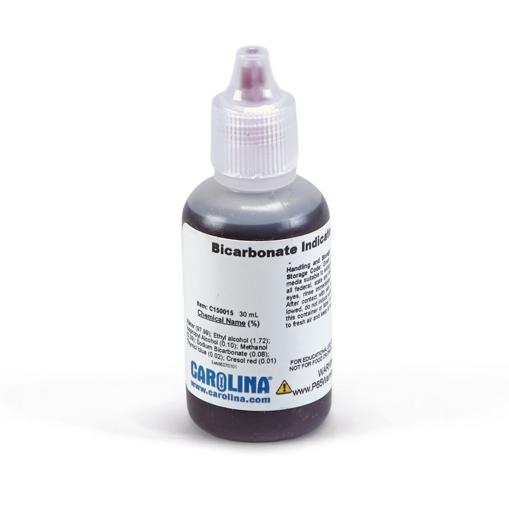 Bicarbonate Indicator, 30 mL | Carolina Biological Supply