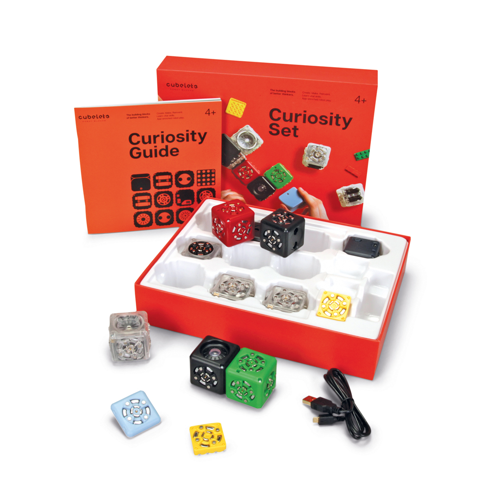 Cubelets®, Robot Blocks, Curiosity Set | Carolina.com