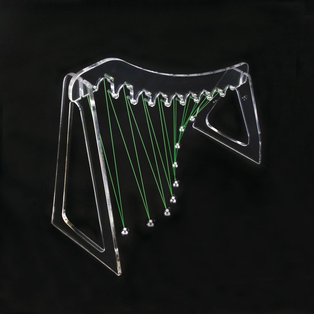 Acrylic Pendulum Wave Demonstrator | Carolina Biological Supply