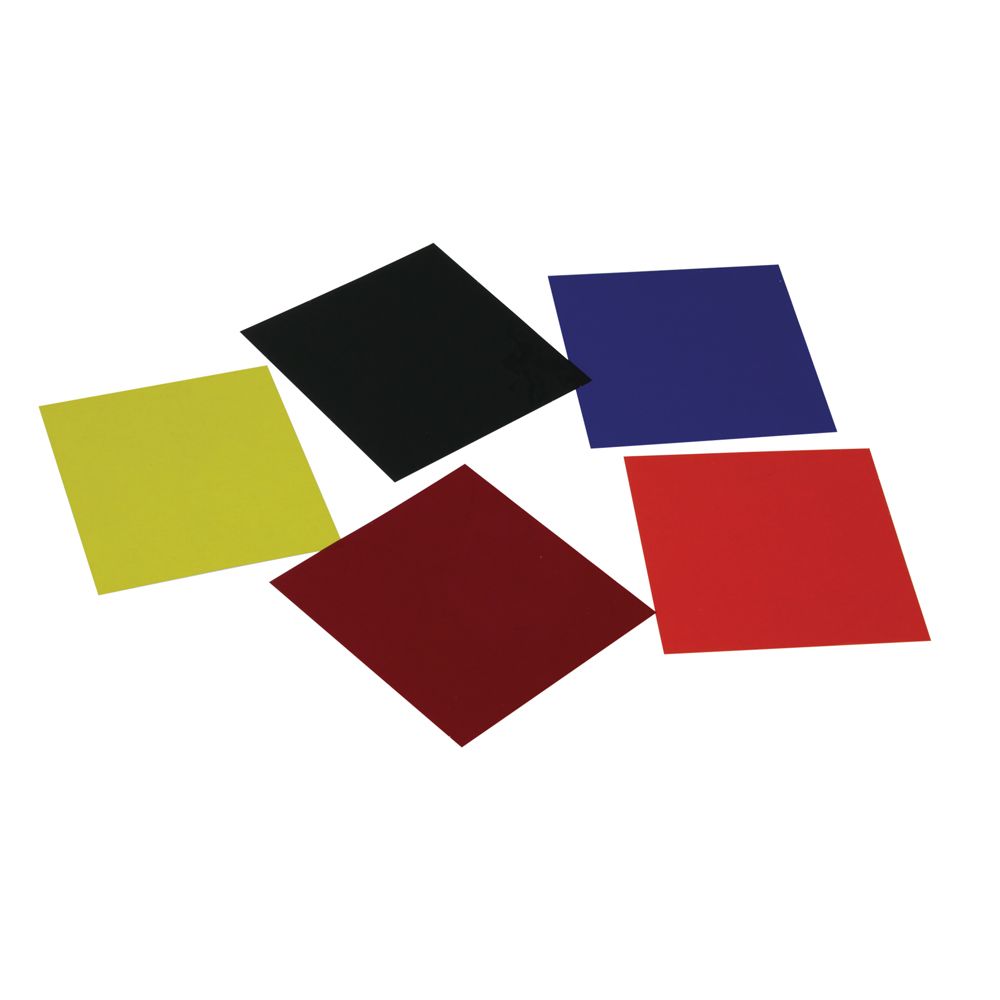 Color Filter Set, 5-Piece | Carolina Biological Supply