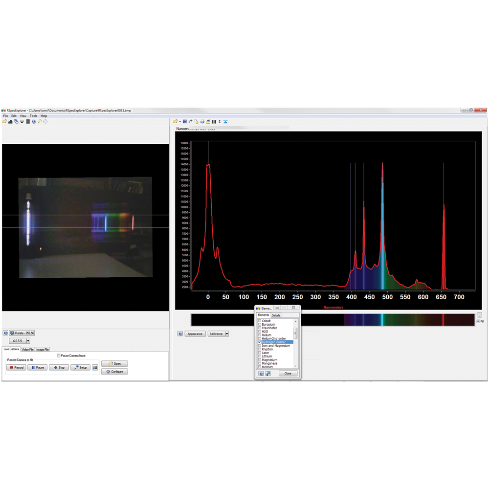 RSpec Explorer, Video Spectrometer | Carolina Biological Supply