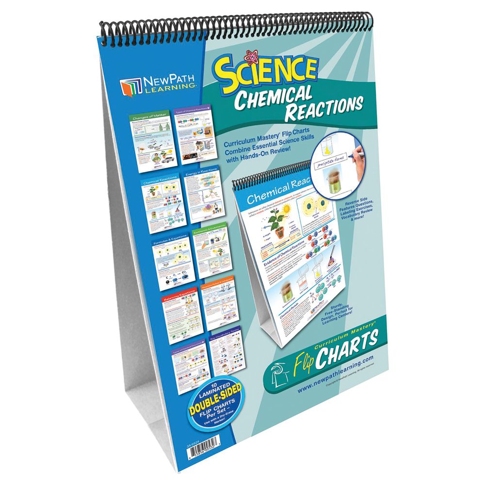 Curriculum Mastery® Chemical Reactions Flip Chart Set | Carolina ...