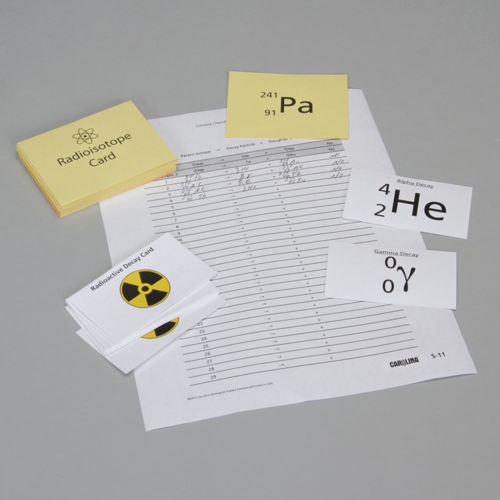 Radioactive Decay and Half-Life Simulations Kit | Carolina Biological ...
