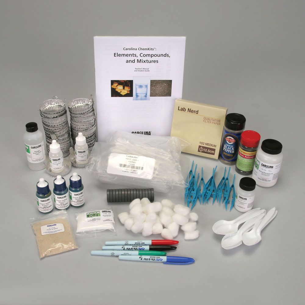 Carolina ChemKits®: Elements, Compounds, and Mixtures Kit | Carolina.com