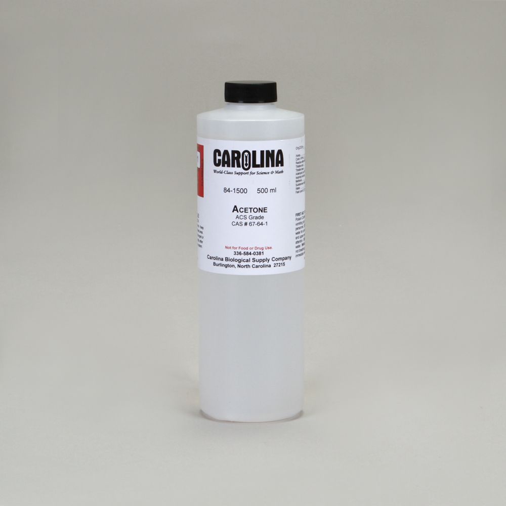 Acetone, ACS Grade, 500 mL | Carolina Biological Supply