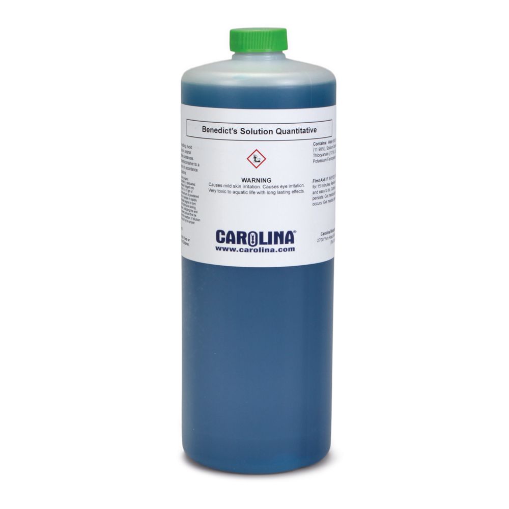 Benedict's Solution, Quantitative, Laboratory Grade, 1 L | Carolina ...