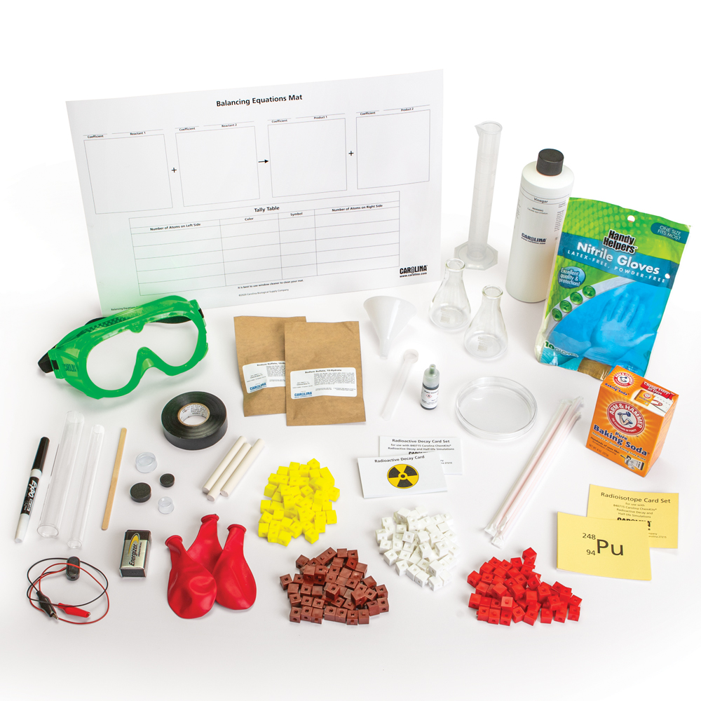 Carolina Kits 3D® Flex Chemical and Nuclear Reactions Student Unit ...