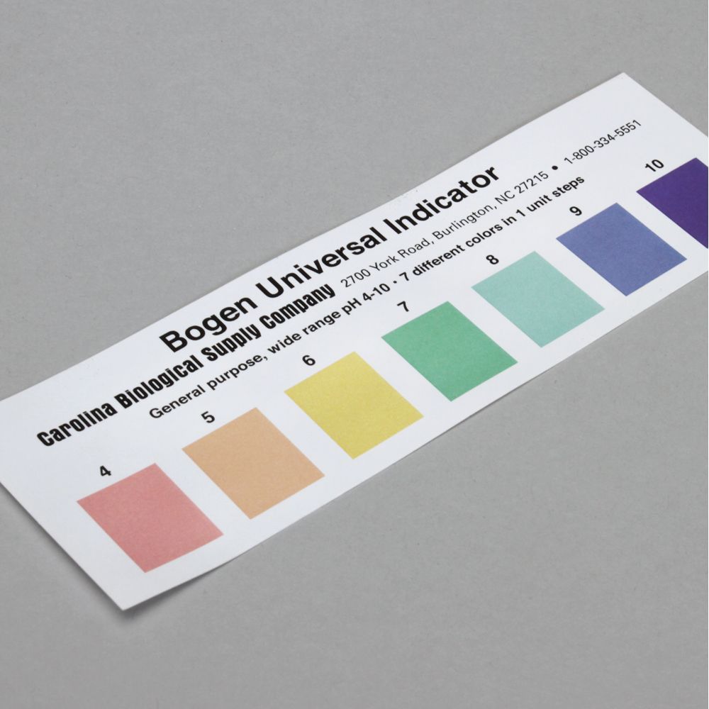 Bogen Universal Indicator, Laboratory Grade, 500 mL | Carolina ...