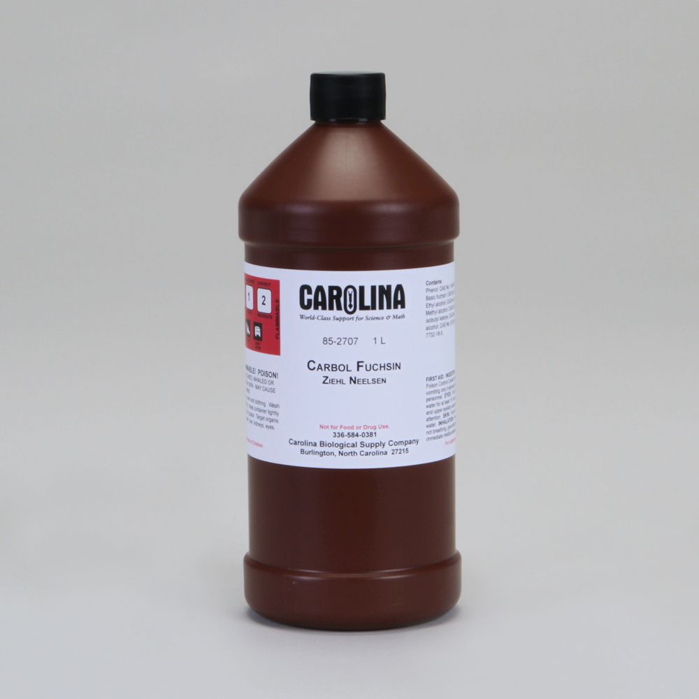 Carbol Fuchsin Ziehl-Neelsen, Laboratory Grade, 1 L | Carolina ...