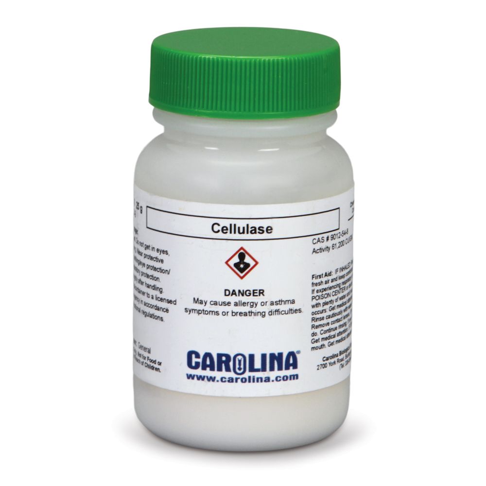 Cellulase, Laboratory Grade, 25 g | Carolina Biological Supply