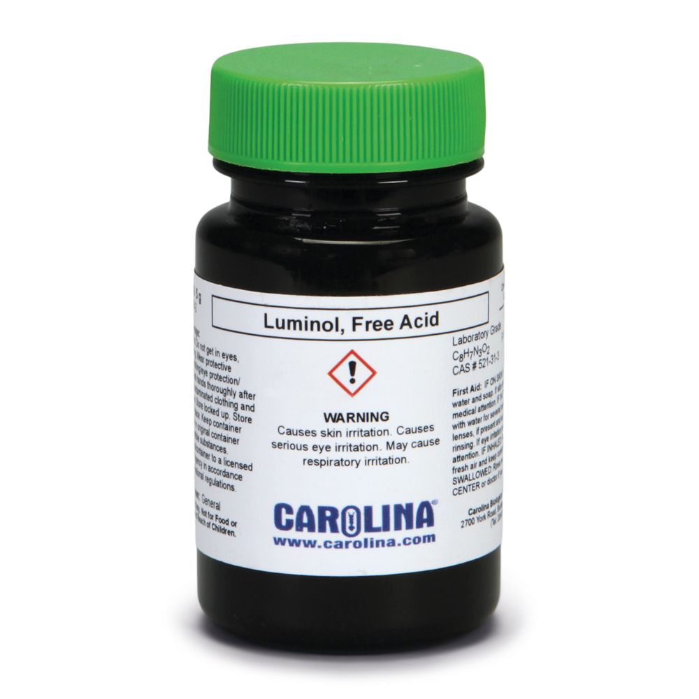 Luminol (Free Acid), Laboratory Chemical Grade | Carolina Biological Supply
