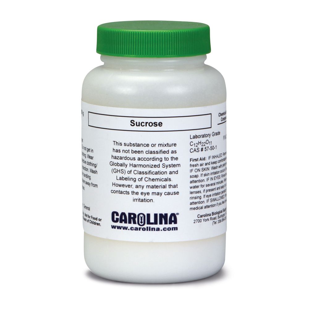 Sucrose, Laboratory Grade, 100 g | Carolina Biological Supply