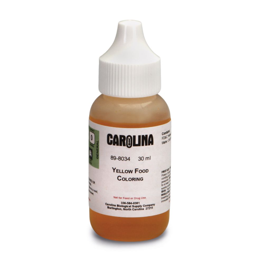 Food Coloring Yellow 30 ML Carolina