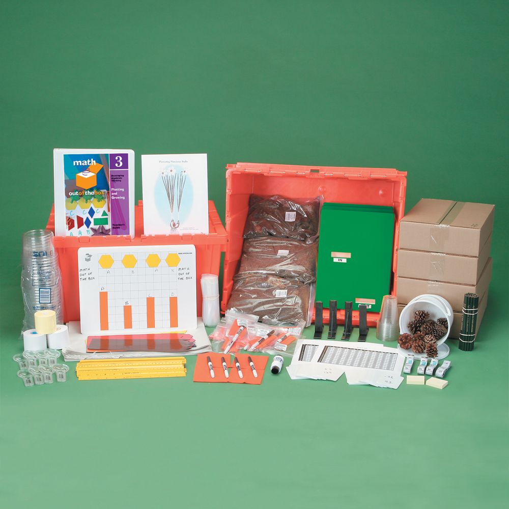 Math Out of the Box Plotting and Growing Kit (Grade 3) | Carolina ...