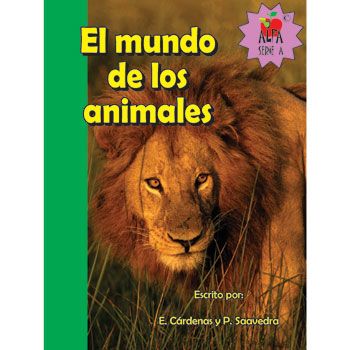 El mundo de los animales (Animal World) Book, Spanish, Set of 6 ...