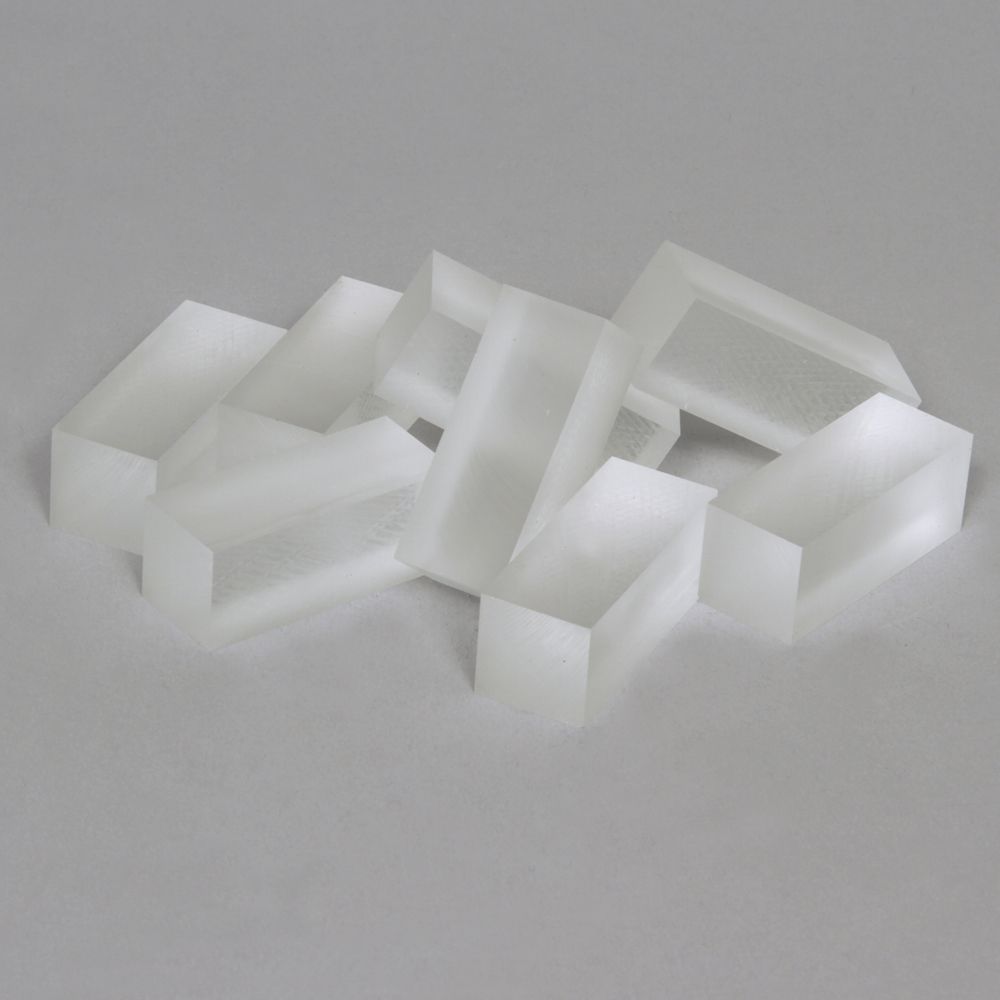 Block, Transparent, Plastic, Pack of 8 | Carolina Biological Supply