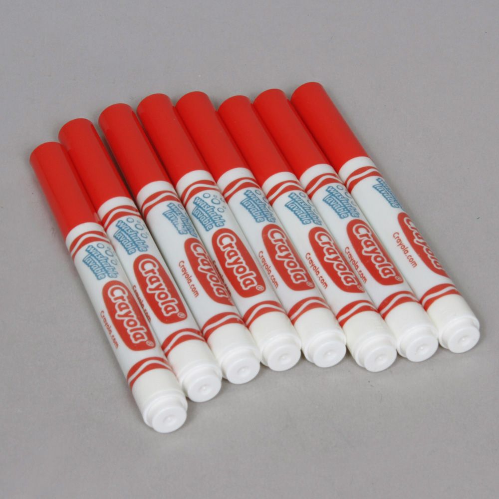 Pen, Marker, Red, Pack of 8 | Carolina.com