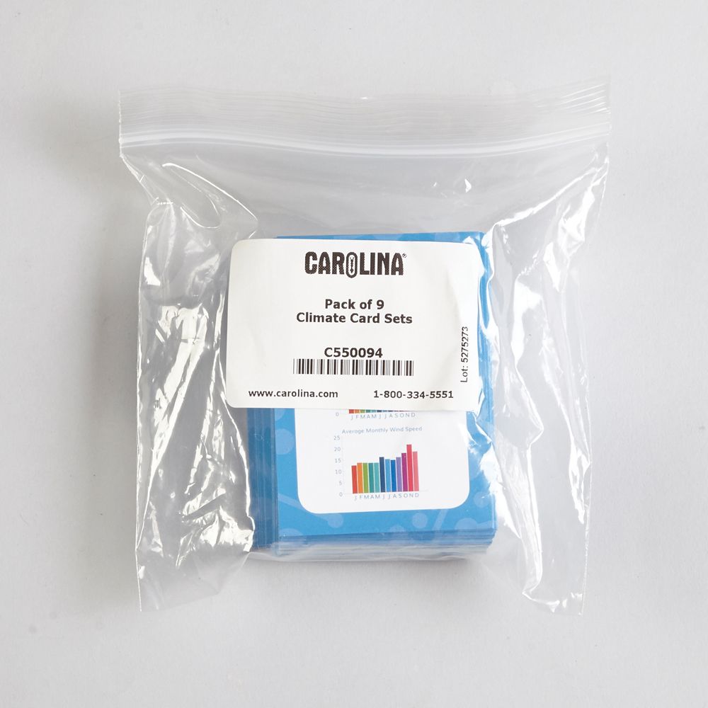 Set of Climate Cards | Carolina Biological Supply