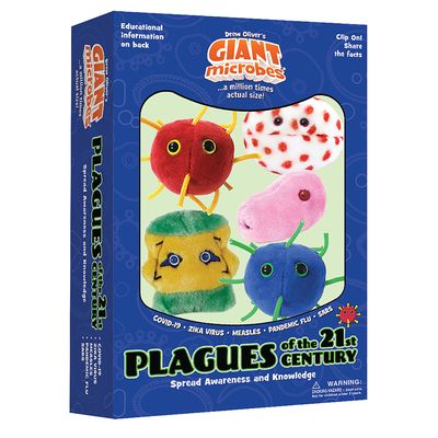 GIANTmicrobes® Plagues of the 21st Century Plush Set | Carolina ...