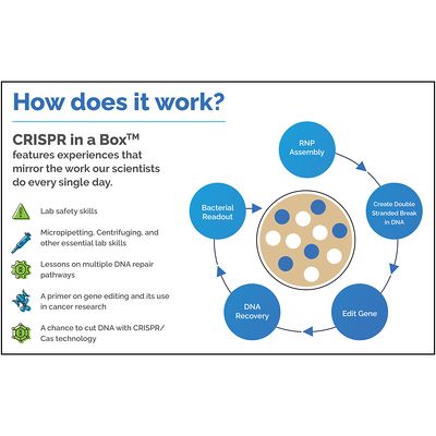 CRISPR in a Box™ Kit (with voucher) | Carolina Biological Supply
