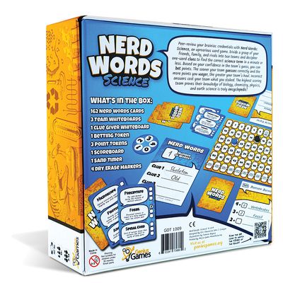 Nerd Words Science: A Scientific Word Game | Carolina Biological Supply