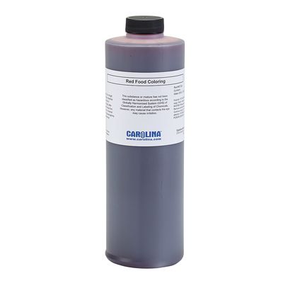 Food Coloring, Liquid, Red, 500 mL | Carolina Biological Supply
