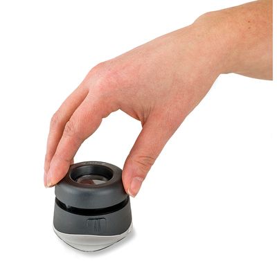 Carson® LED VersaLoupe™ 10x Magnifier | Carolina Biological Supply