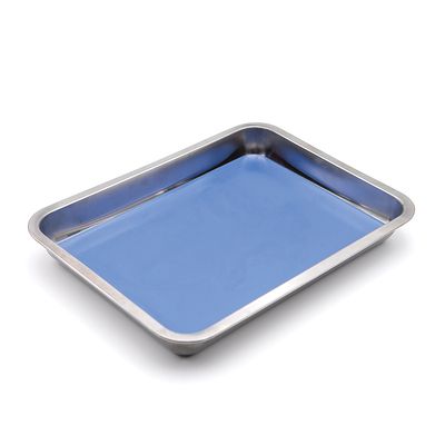 Dissecting Pan, Stainless Steel, with Vinyl Pad | Carolina Biological Supply