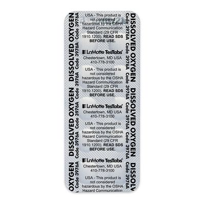LaMotte® TesTabs® Refill, Dissolved Oxygen, 25 Tests | Carolina ...