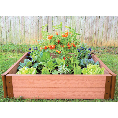 Frame It All Composite Raised Garden Bed, 4 x 4-ft Kit | Carolina ...