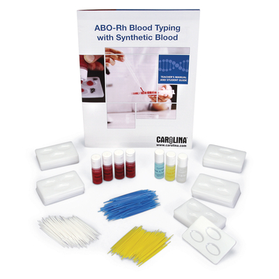 Carolina® ABO-Rh Typing with Synthetic Blood Kit | Carolina Biological ...