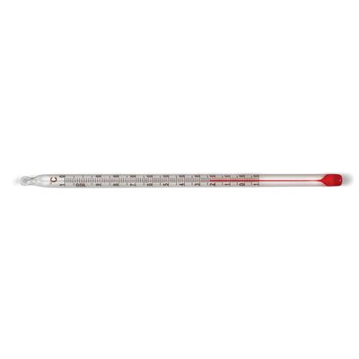 Red Spirit-Filled Partial Immersion 6" Thermometer ( -10 to 110 C ...