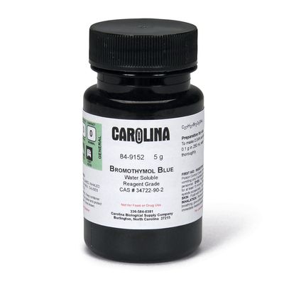 Bromthymol Blue, Powder, Reagent Grade, 5 g | Carolina Biological Supply