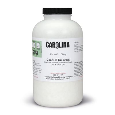 Calcium Chloride Dihydrate, Granular, Laboratory Grade, 500g | Carolina ...