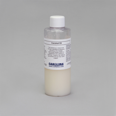 Coconut Oil, Laboratory Grade, 100 mL | Carolina Biological Supply