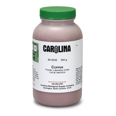Copper, Powder, Laboratory Grade, 500 g | Carolina Biological Supply