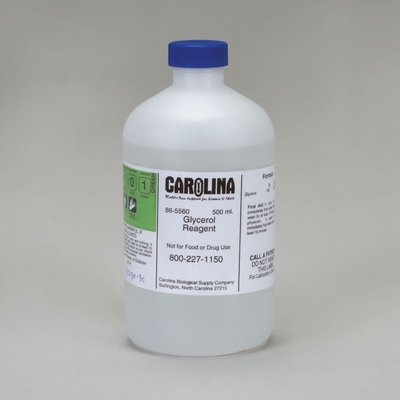 Glycerol, Reagent Grade, 500 mL | Carolina Biological Supply