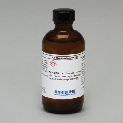 1,6-Hexanediamine, 6% Laboratory Grade, 100 mL | Carolina Biological Supply