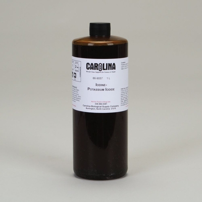 Iodine-Potassium Iodide Solution, Laboratory Grade, 1 L | Carolina ...