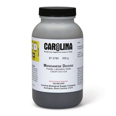 Manganese Dioxide, Powder, Laboratory Grade, 500 g | Carolina ...