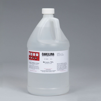 Methanol, 70%, Laboratory Grade, 4 L | Carolina Biological Supply