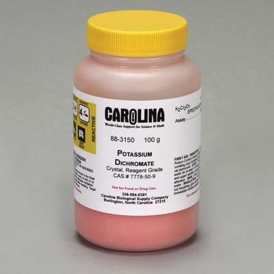Potassium Dichromate, Reagent Grade, 100 g | Carolina Biological Supply