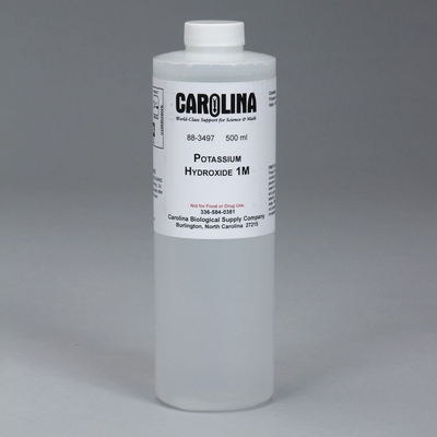 Potassium Hydroxide, 1 M (0.56%), Aqueous, Laboratory Grade, 500 mL ...