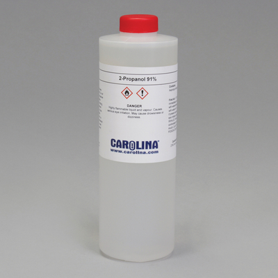 2-Propanol, 91%, Laboratory Grade, 500 mL | Carolina Biological Supply