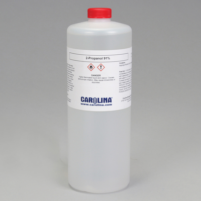 2-Propanol, 91%, Laboratory Grade, 1 L | Carolina Biological Supply