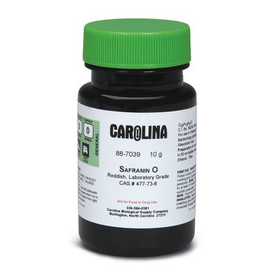 Safranin O, Reddish, Laboratory Grade, 10 g | Carolina Biological Supply