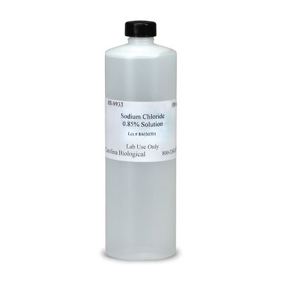 Sodium Chloride, 0.85% Aqueous, Normal Saline, Laboratory Grade, 500 mL ...