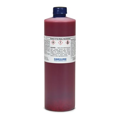 Sudan IV, Fat Stain, Herxheimer, Laboratory Grade, 500 mL | Carolina ...
