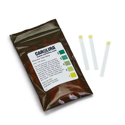 Glucose Test Strips, Laboratory Grade, Pack 100 | Carolina Biological ...